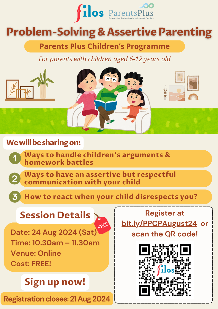 Parents Plus Children's Programme (24 Aug)