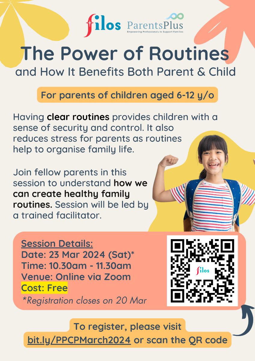 Parents Plus Children's Programme (23 Mar)