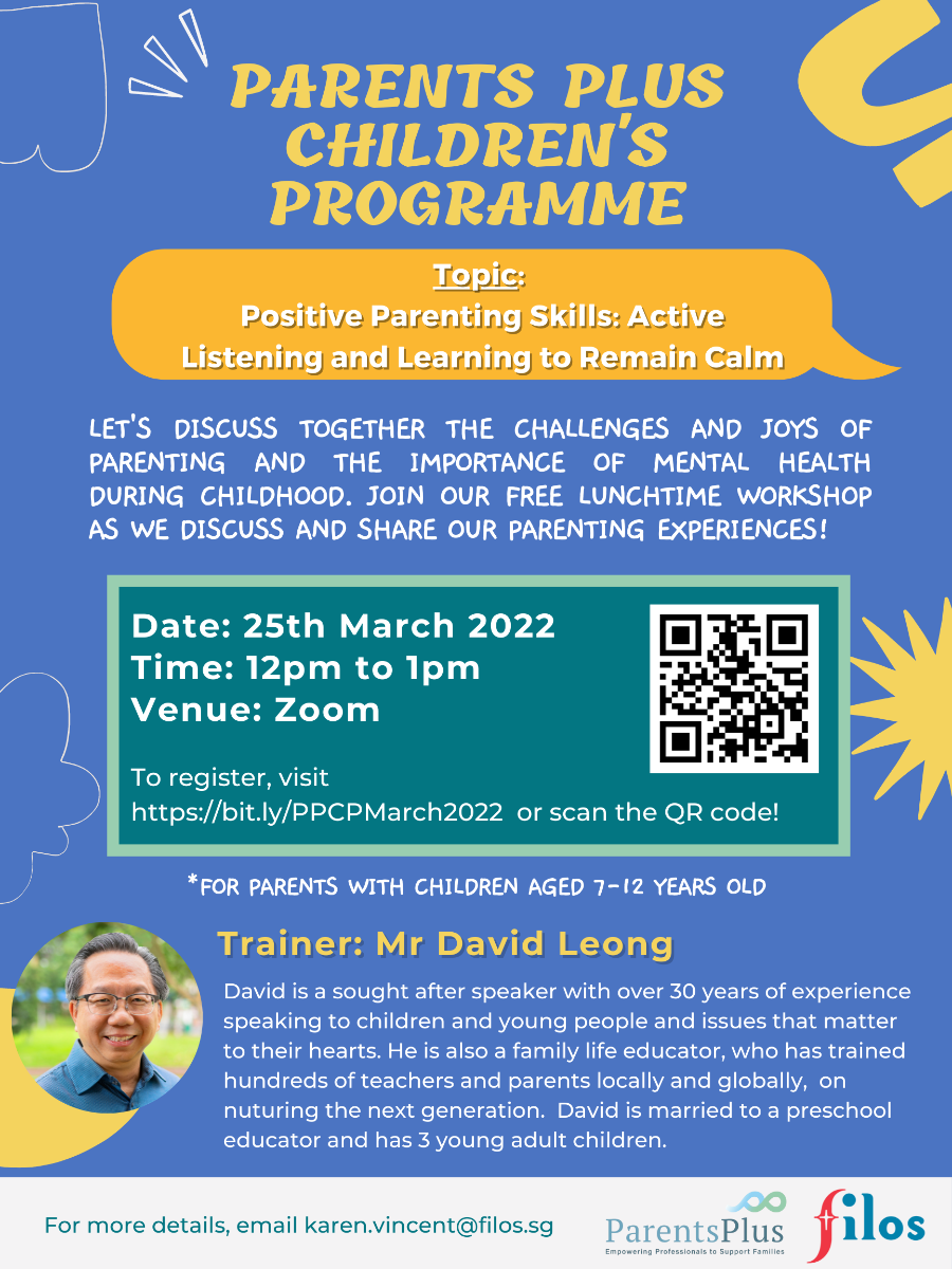 Parents Plus Children's Programme (Mar 2022)