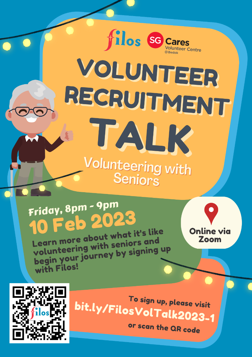 Volunteer Recruitment Talks - Volunteering with Seniors